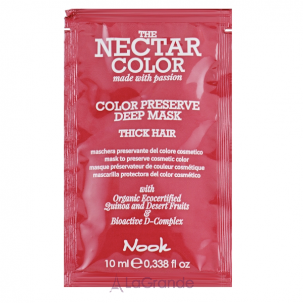 Nook Nectar Color Preserve Deep Mask - Маска "Стійкість кольору" для ...
