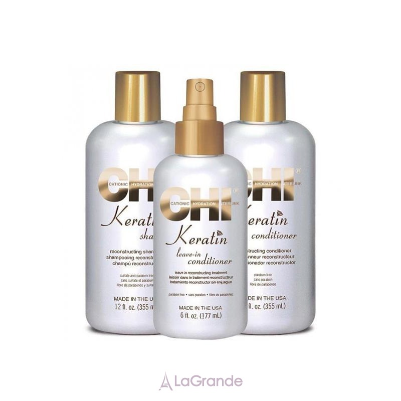 CHI Keratin Rebuild, Revive & Protect Set - Набір "Кератинова відбудова ...