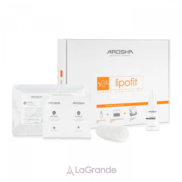 Arosha Lipofit Kit 4 Treatments - Ліполітичний набір для області талії ...
